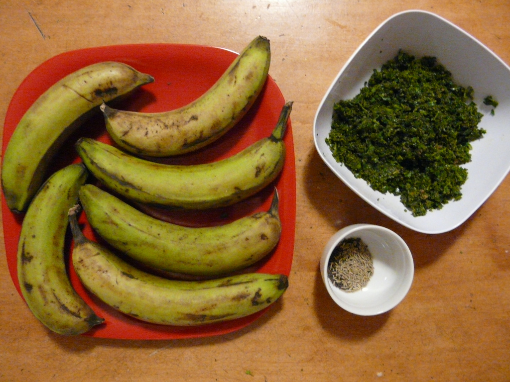Indian Dinner – Stuffed Plantains – The Kitchen Tourist