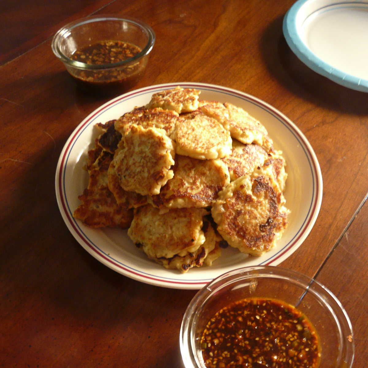 Gamjajeon – Korean Kimchi Potato Pancakes – 김치 감자전 – The Kitchen Tourist