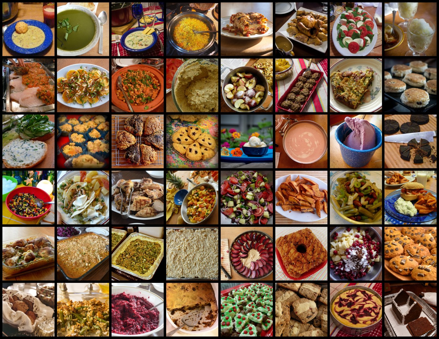 2016 Recipe Calendar – The Kitchen Tourist